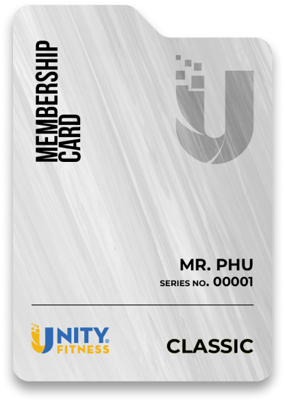 Card Classic - Unity Fitness - Phòng Tập GYM & YOGA